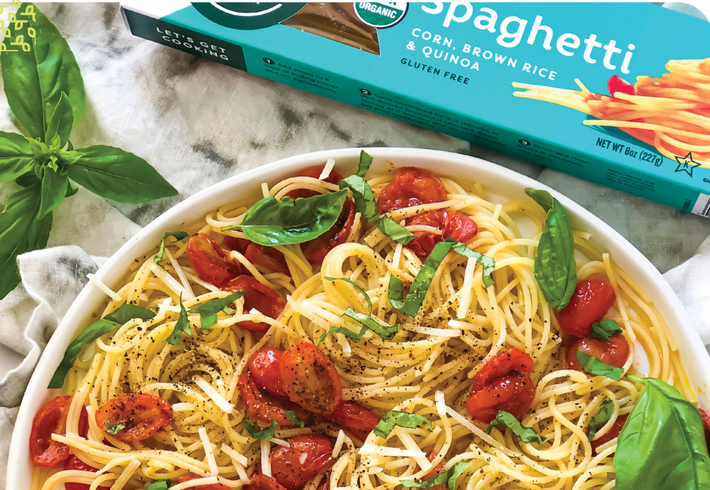 Ancient Harvest Spaghetti with Light Cherry Tomato Sauce | Sunrise ...