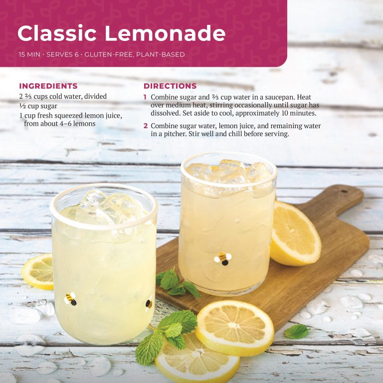 Classic Lemonade | Sunrise Health Foods